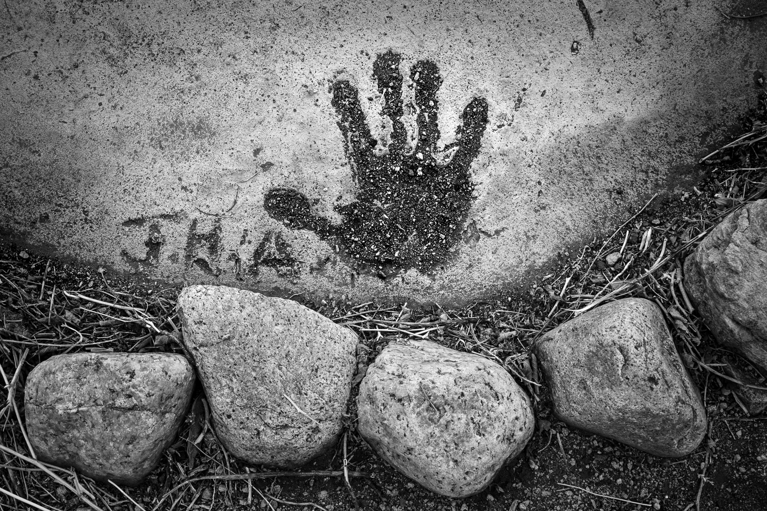 Hand Print | Manzanar National Historic Site | Chuck Kimmerle, creative ...
